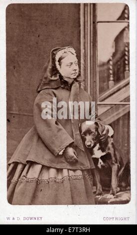Queen Victoria, 1865 Stock Photo - Alamy
