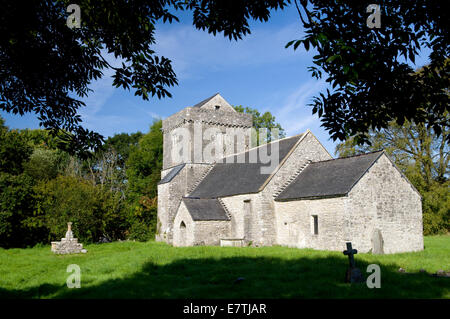Llanfrynach Church, Cowbridge, Vale of Glamorgan, South Wales, UK Stock ...