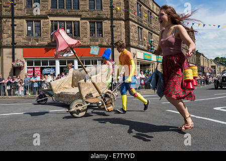 Bakewell Carnival Peak District Derbyshire Stock Photo - Alamy