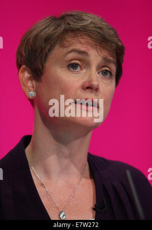 Labour MP Yvette Cooper (right) with Anne Scargill, the wife of former ...