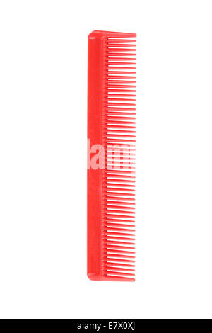 Red Comb Isolated Stock Photo - Alamy