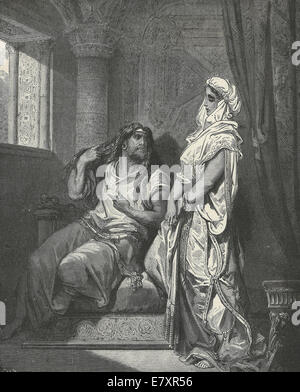 Samson and Delilah Stock Photo - Alamy