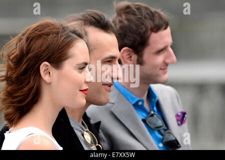 Hadas Yaron, Martin Dubreuil und Luzer Twersky during the 'Felix and ...