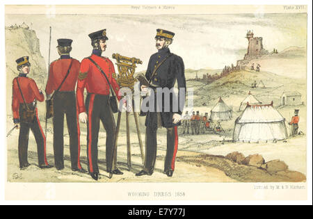 Connolly’s 1855 work depicts the uniform of the Royal Military ...