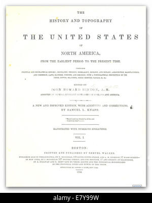 This map from 'The History of America' offers a detailed geographical ...