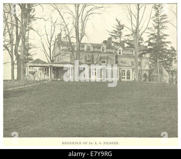 This 1892 illustration by Hotchkin depicts the residence of Joseph ...