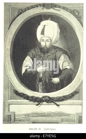This 1895 illustration of Selim II, Sultan of the Ottoman Empire from ...