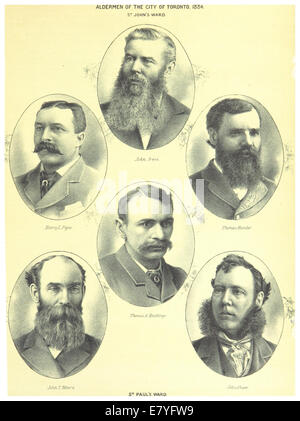 This 1884 illustration from Toronto shows the Aldermens of St. Georges ...