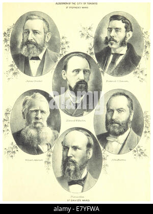 This 1884 illustration from Toronto shows the Aldermens of St. Georges ...