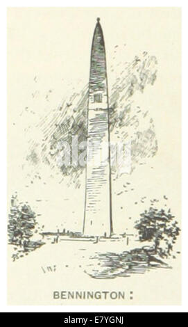 Battle Map of the Battle of Bennington during the American ...