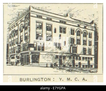 An 1891 sketch of the YMCA building in San Francisco, California ...