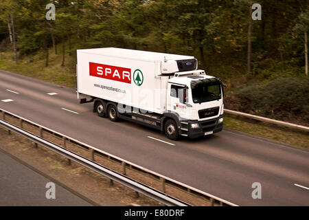 A Spar delivery truck Stock Photo - Alamy