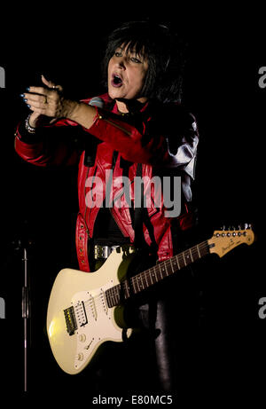 Joan Jett performs during the 2014 AP Music Awards at the Rock And Roll ...