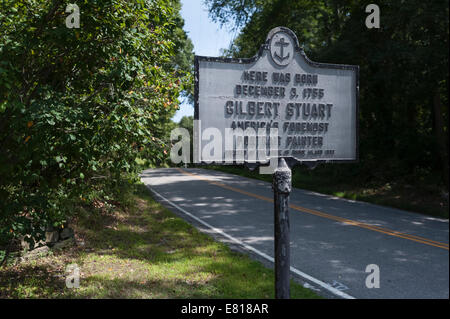 Gilbert Stuart Museum. A Registered National Historic Landmark ...