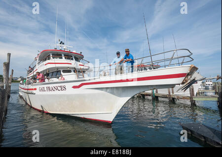 Francis Fleet. The Gail Frances returning in after a day of Deep sea ...