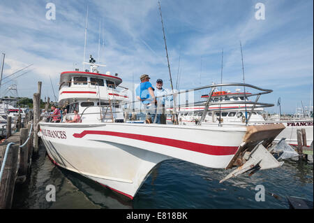 Frances Fleet. The Gail Frances returning in after a day of Deep sea ...