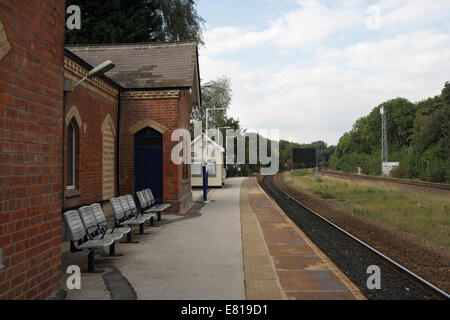 Sheffield Dore and Totley Railway Station early 1900s Stock Photo - Alamy