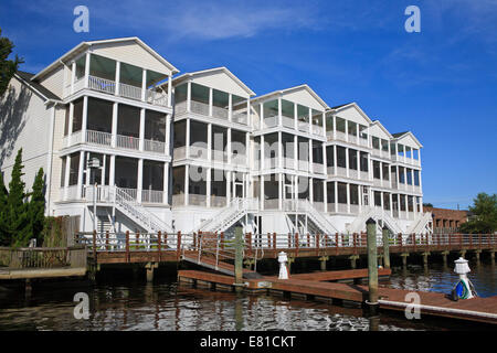 The waterfront in historic Georgetown, South Carolina, USA Stock Photo ...
