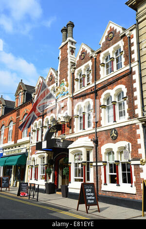 Wood Street, Old Town, Swindon, Wiltshire, England, United Kingdom ...