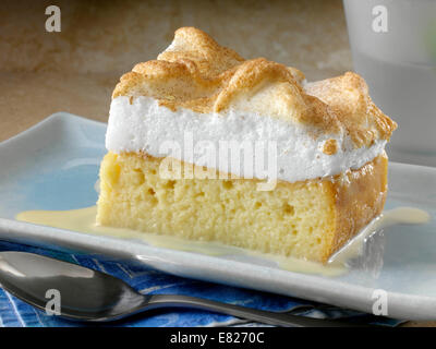 Tres Leches ('Three Milks') Cake - a typical Peruvian dessert Stock ...