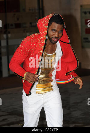 Jason Derulo pictured at BBC Radio 1 Featuring: Jason Derulo Where ...