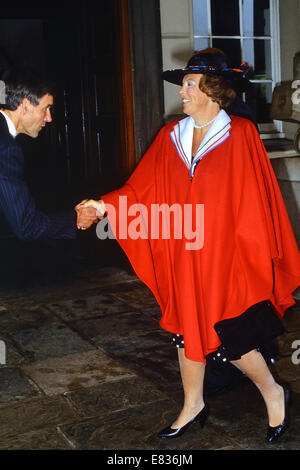 Dutch Princess Beatrix, former Queen of the Netherlands, smiles during ...