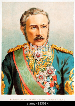 General Gordon of Khartoum Victorian period Stock Photo - Alamy