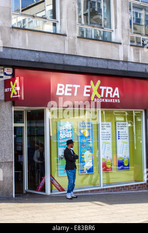 Bet Extra in Sheffield Stock Photo - Alamy