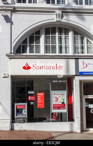 A branch of Santander bank in Sheffield UK Stock Photo - Alamy