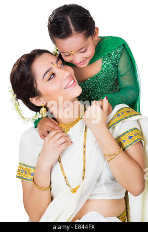 Portrait happy Indian mothers and daughters in kitchen Stock Photo - Alamy