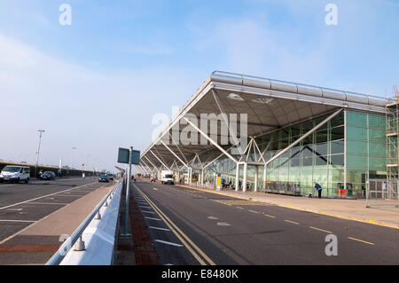 London Stansted Airport terminal building, Essex, England, UK Stock ...