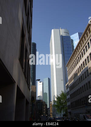 Street canyon Frankfurt Stock Photo - Alamy