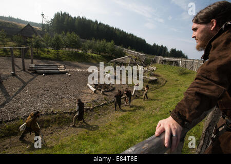 Clanranald Trust, at Duncarron medieval fortified village, in Carron ...