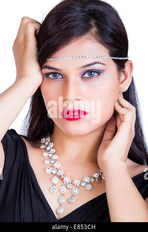 indian Glamorous ladies pose Stock Photo - Alamy