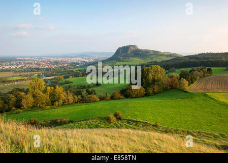 The city of Singen am Hohentwiel, Baden-Württemberg, Germany Stock ...