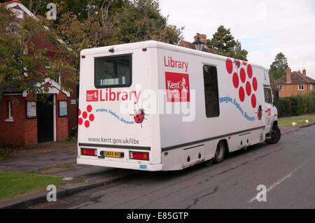 Kent County Council Mobile Library Stock Photo - Alamy