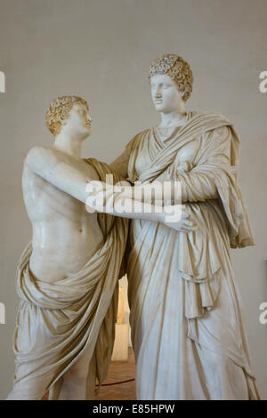 statue of Orestes and Electra, National Roman Museum, Palazzo Altemps ...