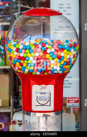 Colorful Bubblegum Machine Stock Photo - Alamy