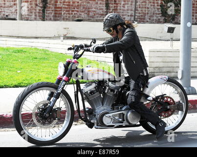 Aerosmith's Steven Tyler seen cruising around Hollywood Boulevard on ...
