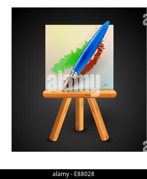 Drawing Brush Vector Icon Sign Icon Vector Illustration For Personal ...