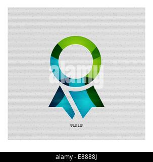 Insignia paper nodern design Stock Vector Image & Art - Alamy