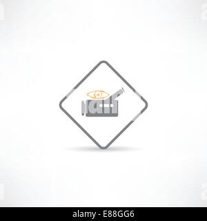 conducted surveillance icon Stock Vector Image & Art - Alamy