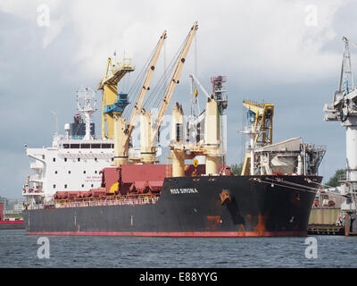 The vessel MISS SIMONA (IMO 9481946) is a registered cargo ship ...