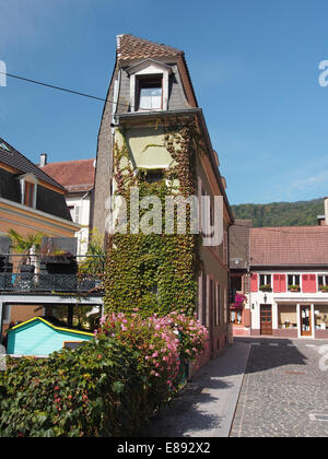 View from Rue Reber towards houses on Rue Wilson Stock Photo - Alamy