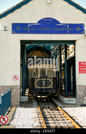 The Great Orme Tramway (Welsh: Tramffordd y Gogarth) is a cable-hauled ...