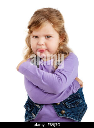 Very very angry kid Stock Photo - Alamy