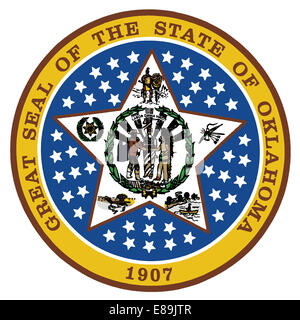 Oklahoma State Seal Stock Vector Art & Illustration, Vector Image ...