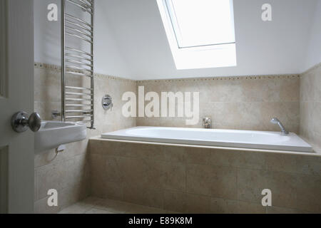 Velux window above bath in modern bathroom Stock Photo: 73972443 - Alamy