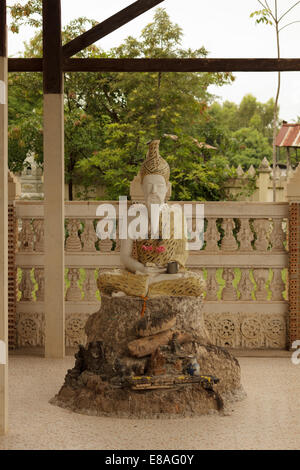 Stone statue of hermit Wat Pho in Bangkok Thailand Stock Photo - Alamy