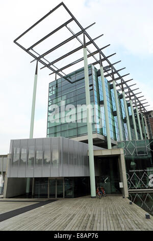 Entrance to Het Nieuwe Instituut Museum HNI in Rotterdam, Holland Stock ...